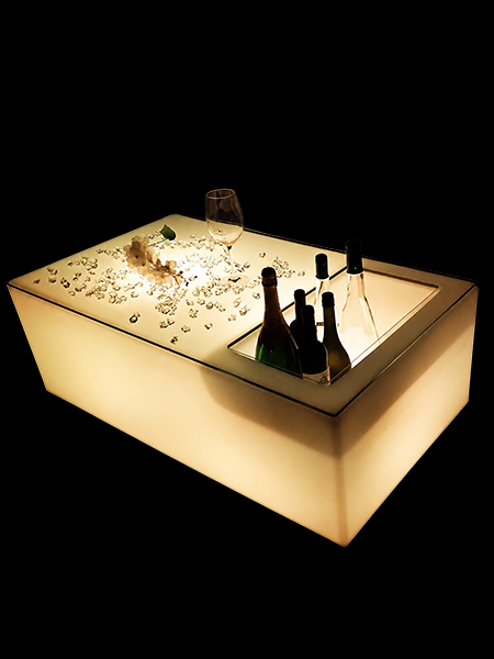 Glow Coffee Table Rentals | LED Light-Up Event Tables | Event Rentals ...